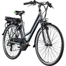 Z&uuml;ndapp Z&uuml;ndapp Z802 E Bike Trekking 28 Zoll grau/gr&uuml;n