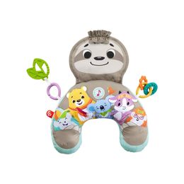 Mattel GRR01 - Fisher-Price - Faultier Spielkissen mit Vibration und Sound