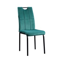 HTI-Living Stuhl Denton Velvet Gr&uuml;n