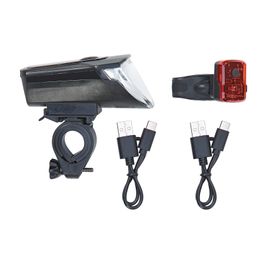 Prophete LED Akku-Beleuchtungs-Set 70/35/20 Lux, mit Li-Ionen Akku, aufladbar per USB-C, 220&deg; seitliche Sichtbarkeit