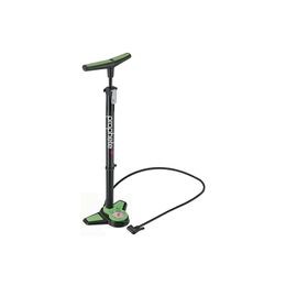 Prophete Standpumpe, f&uuml;r alle Ventilarten, 9 bar, mit Manometer, inkl. Adapter-Set, Stahl/Kunststoff