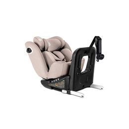 Lorelli Kindersitz Auriga 40 - 150 cm Isofix Anti-Rebound-Stange SPS R&uuml;ckenlehne beige