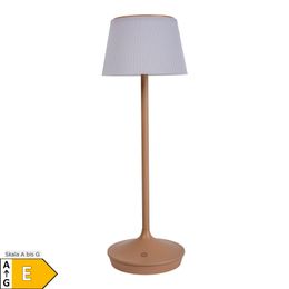 N&auml;ve N&auml;ve LED / CCT Solar-/ Akkutischleuchte "EMMI" H: 38cm almond