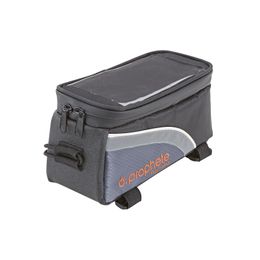 Prophete Oberrohrtasche, wasserabweisend, mit Smartphone-Fach f&uuml;r Smartphones bis 5,5", inkl. Kopfh&ouml;rerausgang, Volumen: 1,5 Liter, Farbe: schwarz