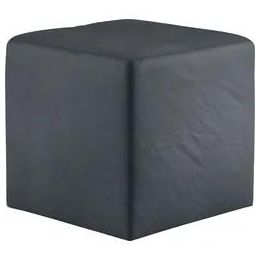 Hocker COTTA "Cuby", grau (anthrazit), B:40cm H:40cm T:40cm, 100% Polyester, Hocker, Hocker, Sitzw&uuml;rfel, Cube, Sitzhocker