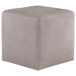 Hocker COTTA "Cuby", beige (sand), B:40cm H:40cm T:40cm, 100% Polyester, Hocker, Hocker, Sitzw&uuml;rfel, Cube, Sitzhocker