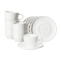 Ritzenhoff & Breker Ritzenhoff & Breker Kaffeetassen mit Untertassen Kelly 225 ml 6er Set