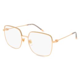 Furla FULVFU638 Brille Unisex | Fassung: Vollrand, Quadratisch, Rose Gold