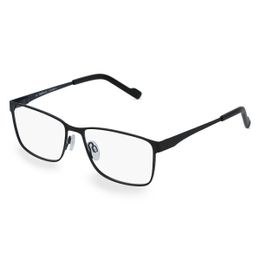 Fielmann 2182 FLEX CL Brille Herren | Fassung: Vollrand, Quadratisch, Schwarz Blau