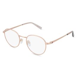 Tommy Hilfiger TH 2222 Brille Damen | Fassung: Vollrand, Panto, Gold Kupfer