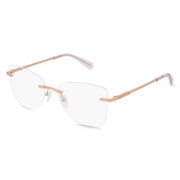 Michael Kors MK3099 NAGS HEAD Brille Damen | Fassung: Randlos, Quadratisch, Rosegold