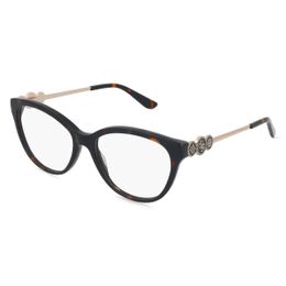 Guess GU50230 Brille Damen | Fassung: Vollrand, Cat Eye, Havanna Dunkel