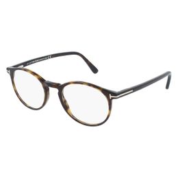 Tom Ford FT5294 Brille Unisex | Fassung: Vollrand, Panto, Havanna