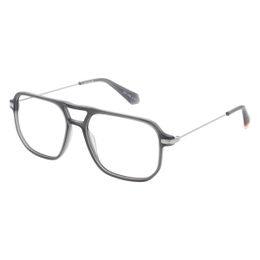 Superdry 991066 Brille Herren | Fassung: Vollrand, Pilot, Grau Matt