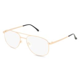 Fielmann BD 588 CL KLAAS Brille Herren | Fassung: Vollrand, Pilot, Gold Gl&auml;nzend