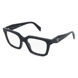 Prada 0PR C08V Brille Damen | Fassung: Vollrand, Geometrisch, Schwarz