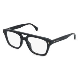 Moncler 0ME2018U Brille Unisex | Fassung: Vollrand, Eckig, Schwarz Gl&auml;nzend