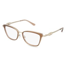 Michael Kors MK3102 MYRTLE BEACH Brille Damen | Fassung: Vollrand, Eckig, Braun Hell