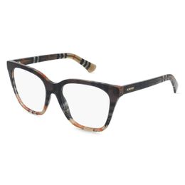 Burberry 0BE2438 Brille Damen | Fassung: Vollrand, Quadratisch, Braun Gemustert