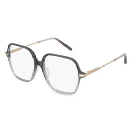 Nina Ricci VNR432 Brille Damen | Fassung: Vollrand, Quadratisch, Schwarz Grau