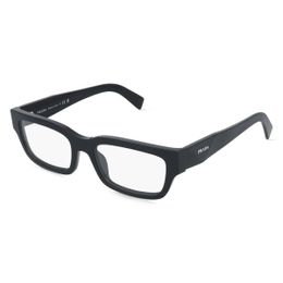 Prada 0PR C02V Brille Herren | Fassung: Vollrand, Quadratisch, Schwarz