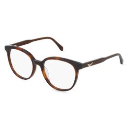 Zadig & Voltaire Zadig & Voltaire VZV438 Brille Damen | Fassung: Vollrand, Cat Eye, Havanna Braun