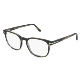 Tom Ford FT5868-B Brille Herren | Fassung: Vollrand, Quadratisch, Grau