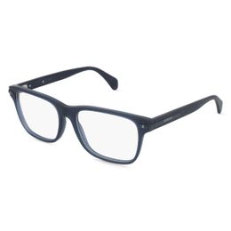 Moncler ME2016 Brille Unisex | Fassung: Vollrand, Quadratisch, Blau Transparent