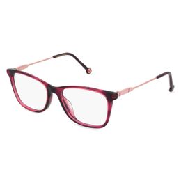 Carolina Herrera 0118/G Brille Damen | Fassung: Vollrand, Cat Eye, Rot Transparent