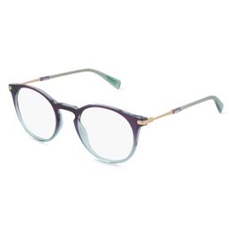 Levi's Levi&rsquo;s LV 1089 Brille Damen | Fassung: Vollrand, Panto, Violett Gr&uuml;n