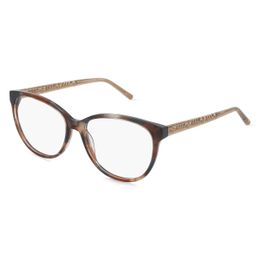 Escada VESF36 Brille Damen | Fassung: Vollrand, Cat Eye, Grau Braun