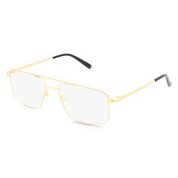Fielmann MO 004 CL TILL Brille Herren | Fassung: Vollrand, Quadratisch, Gold Gl&auml;nzend