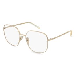 Prada 0PR A59V Brille Damen | Fassung: Vollrand, Quadratisch, Gold Hell