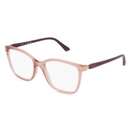 Vogue 0VO5654 Brille Damen | Fassung: Vollrand, Quadratisch, Pink Transparent