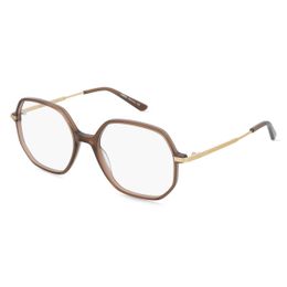 Mexx Eyes 2599 Brille Damen | Fassung: Vollrand, Geometrisch, Braun Gold