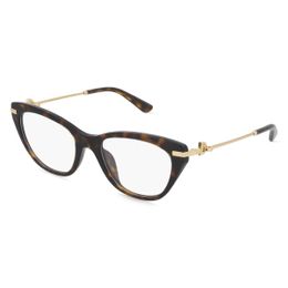 Dolce & Gabbana Dolce&Gabbana 0DG3428 Brille Damen | Fassung: Vollrand, Butterfly, Havanna