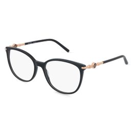 Escada VESF32 Brille Damen | Fassung: Vollrand, Cat Eye, Schwarz Gl&auml;nzend