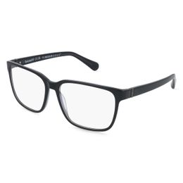 Timberland TB50034 Brille Unisex | Fassung: Vollrand, Quadratisch, Schwarz Gl&auml;nzend