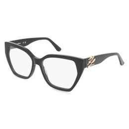 K by KARL LAGERFELD Karl Lagerfeld KL6214 Brille Damen | Fassung: Vollrand, Eckig, Schwarz
