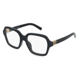 Miu Miu 0MU 03YV Brille Damen | Fassung: Vollrand, Quadratisch, Schwarz