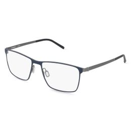 Rodenstock R7171 Brille Herren | Fassung: Vollrand, Quadratisch, Blau Grau