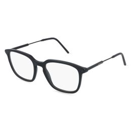 Moncler ME2012 Brille Unisex | Fassung: Vollrand, Panto, Schwarz Gl&auml;nzend