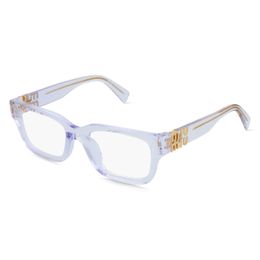 Miu Miu 0MU 02YV Brille Damen | Fassung: Vollrand, Eckig, Wei&szlig; Transparent