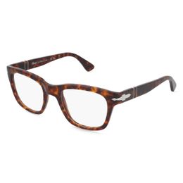 Persol 0PO3389V CECIL Brille Unisex | Fassung: Vollrand, Quadratisch, Havanna