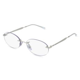 Ray-Ban 0RX3767V Brille Unisex | Fassung: Randlos, Oval, Silber