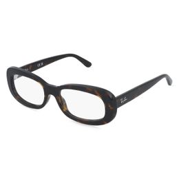 Ray-Ban 0RX2221V Brille Damen | Fassung: Vollrand, Oval, Havanna