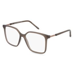 Emporio Armani 0AX3132 Brille Damen | Fassung: Vollrand, Geometrisch, Braun Gl&auml;nzend