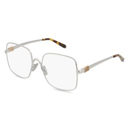 Miu Miu 0MU 51YV Brille Damen | Fassung: Vollrand, Quadratisch, Silber