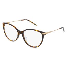HUGO BOSS Boss 1784/G Brille Damen | Fassung: Vollrand, Panto, Havanna Gold