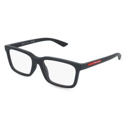 Prada Linea Rossa 0PS 02SV Brille Herren | Fassung: Vollrand, Eckig, Schwarz Matt